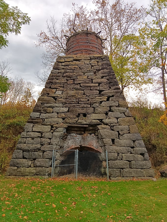 This isn't just a pile of rocks&mdash;it's a 19th-century iron furnace where history was literally forged. Industrial chic before it was cool.