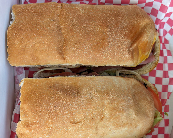 The Italian sub at Mom's arrives like an edible work of art&mdash;simple, unpretentious, and exactly what you'd hope for when that sandwich craving hits.
