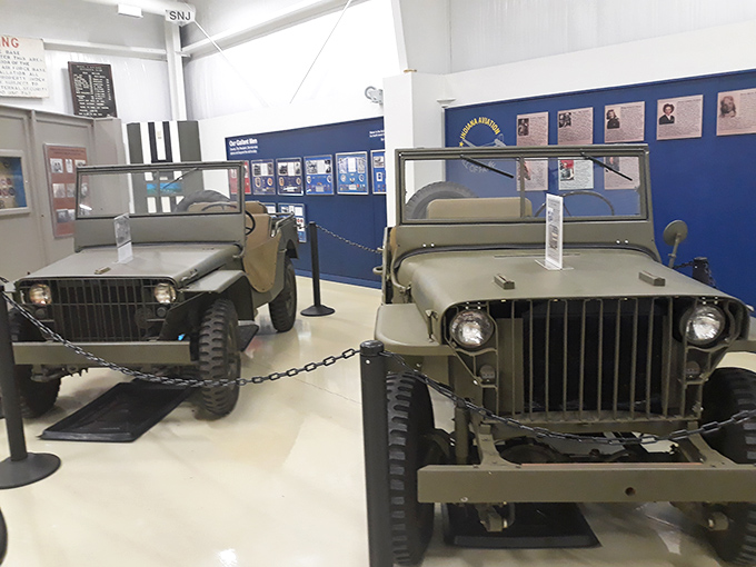 These military Jeeps weren't just vehicles&mdash;they were reliable companions that carried countless soldiers through mud, dust, and danger with unfailing Midwestern dependability. 