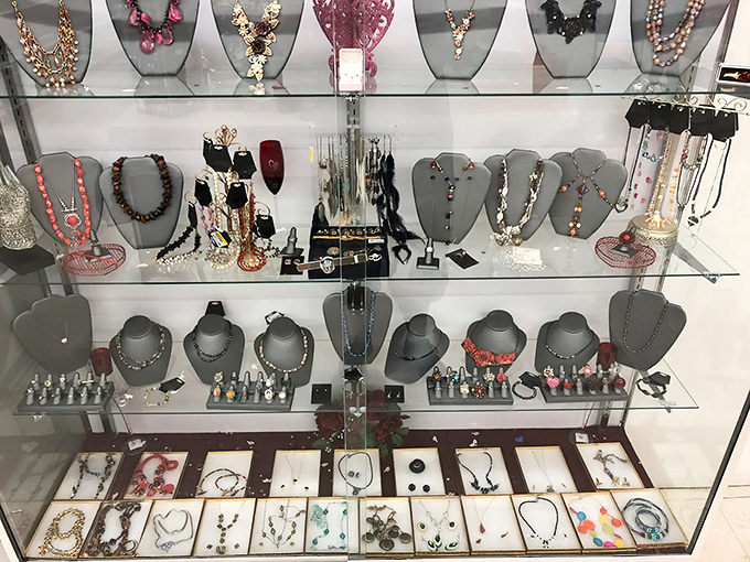 Glittering possibilities await at the jewelry counter, where yesterday's accessories find tomorrow's admirers.
