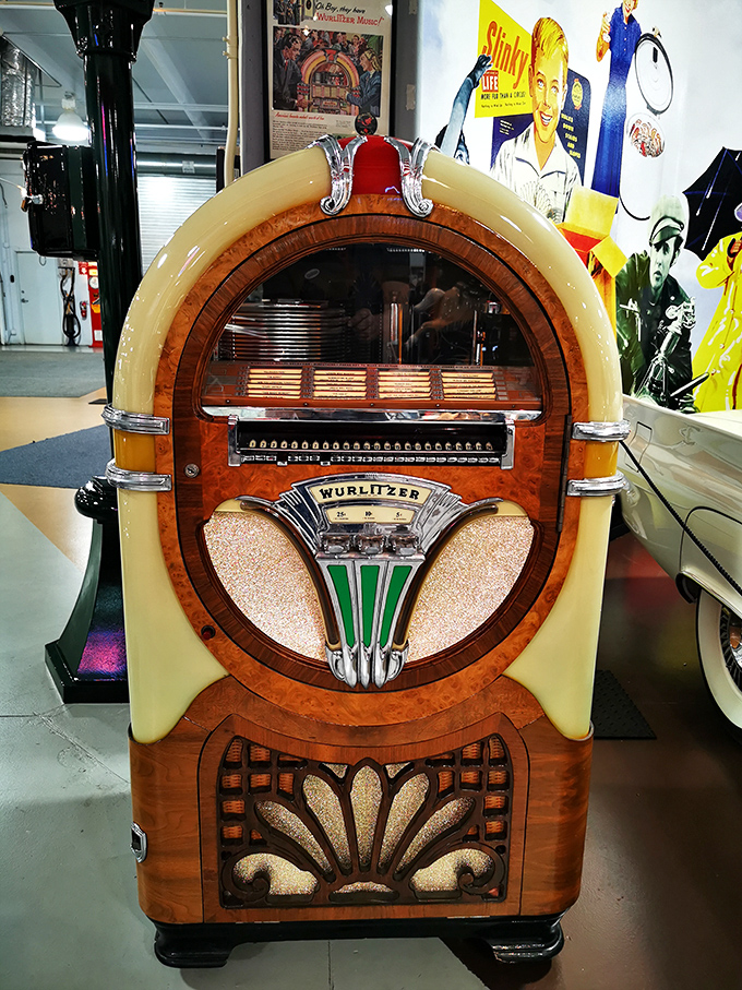 This Wurlitzer jukebox isn't just a music machine&mdash;it's a time capsule of sock hops, malted milks, and first dates that grandpa still brags about.