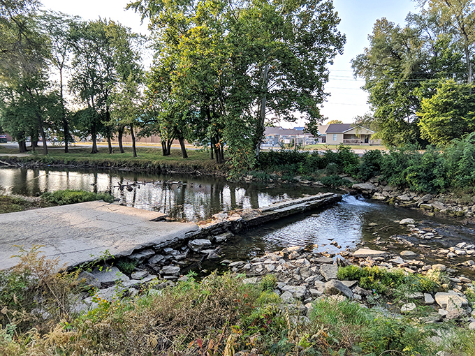 The Blue River provides both tranquility and recreation, a gentle reminder that not all of life's pleasures require Wi-Fi.