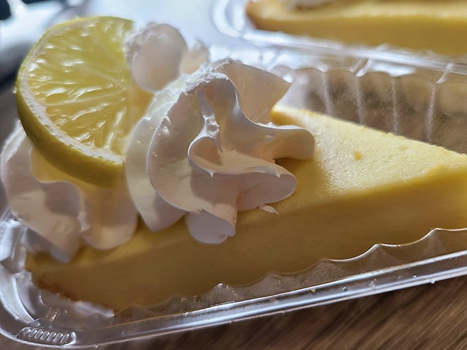 Key lime pie so authentic it should come with a citizenship certificate. That perfect balance of sweet and tart makes taste buds do the conga.