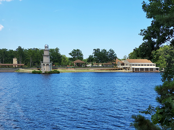 Lake Lenape isn't just gorgeous&mdash;it's your new backyard. Morning coffee tastes better when paired with this view and the gentle sounds of nature. 