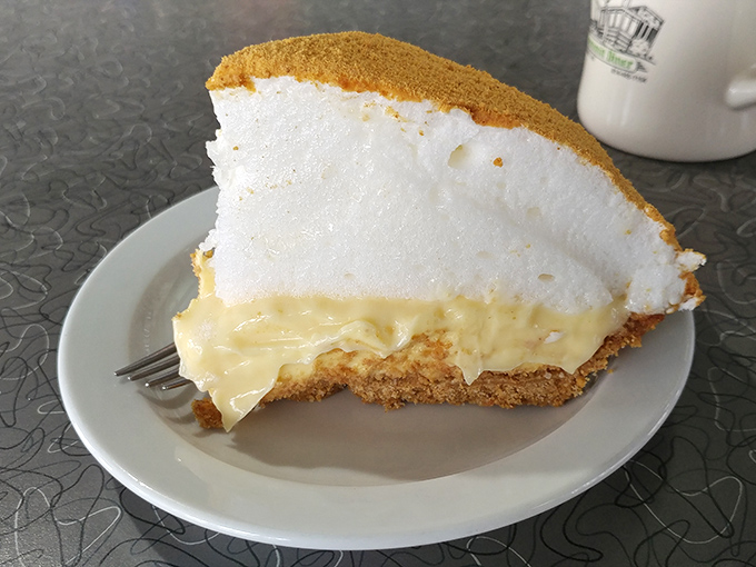 Lemon meringue pie that defies gravity with its cloud-like topping&mdash;the perfect sweet-tart balance that would make your grandmother both jealous and proud.