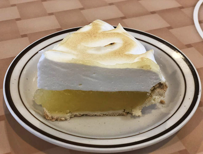 This lemon meringue pie doesn't just have height &ndash; it has aspirations! The cloud-like meringue floats above tangy lemon filling like a sweet Texas cumulus.