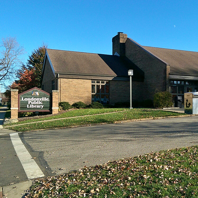 The Loudonville Public Library&mdash;where locals still believe in the radical notion that knowledge should be free and accessible to all.