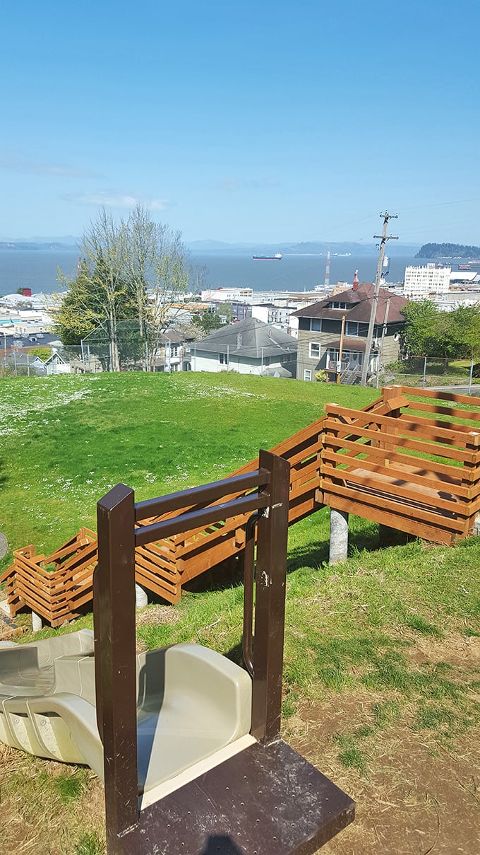 McClure Park's hillside perch offers the kind of million-dollar view that makes you wonder why you're paying big city rent.