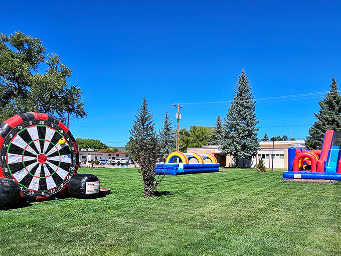 Green space in the historic district provides breathing room between all those magnificent buildings demanding your constant photographic attention.