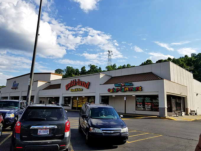The Midtown Mall's retro signage promises entertainment with a side of nostalgia – where "Wall to Wall Excitement" isn't just a slogan, it's a promise.