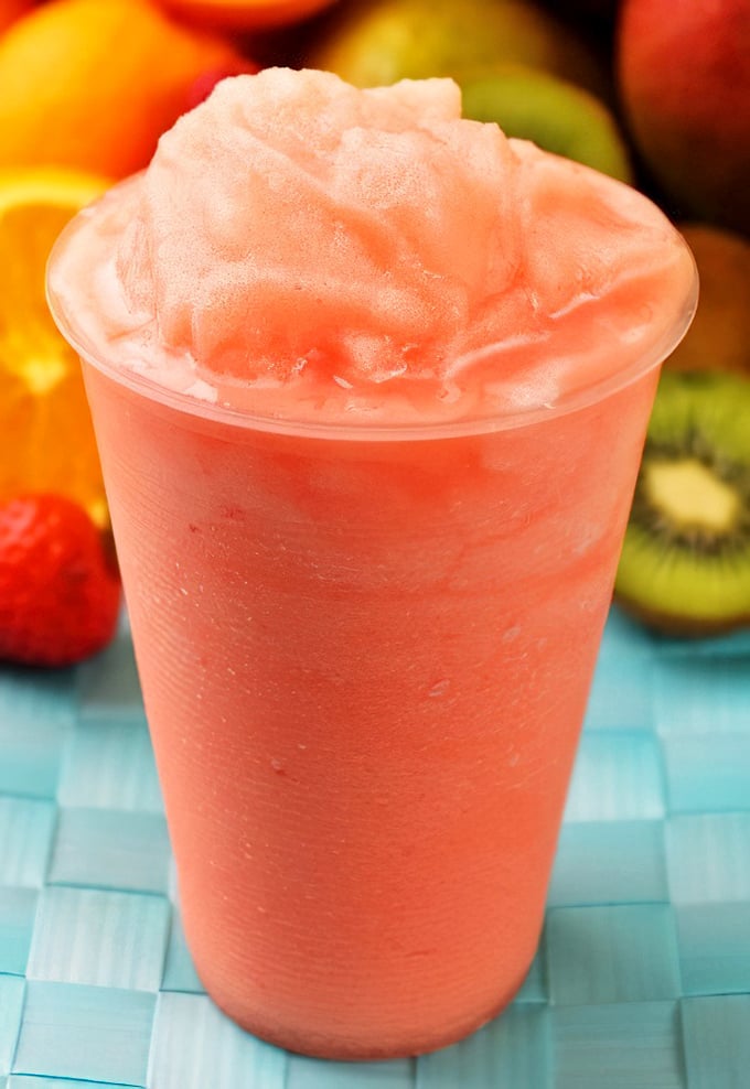 This fruit smoothie isn't just refreshing&mdash;it's summer in a cup, the kind of vibrant concoction that makes you forget about adulting for a blissful moment.