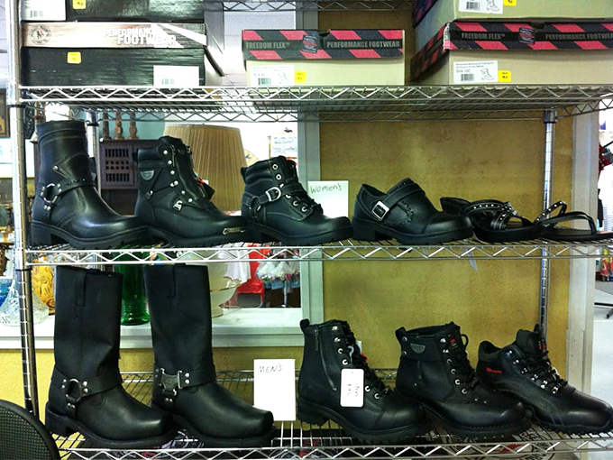 Milwaukee boots lined up like soldiers ready for duty, minus the marching and plus the serious ankle support.
