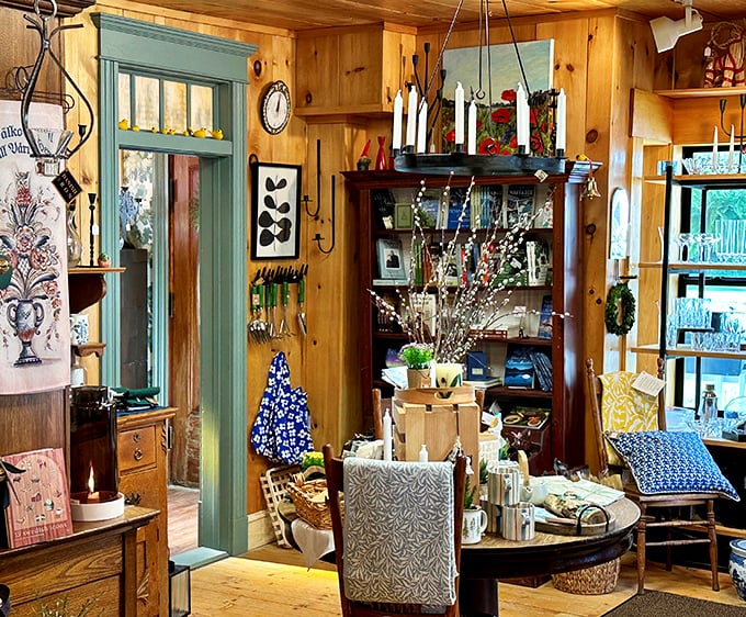 Step inside this cozy shop and you're transported to another world&mdash;warm wood paneling and handcrafted treasures that would make any Scandinavian grandmother proud.
