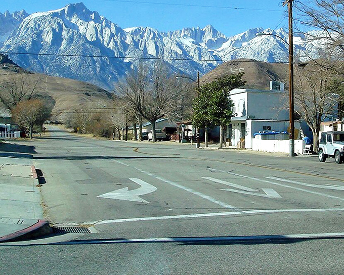 Mountains that make you feel simultaneously insignificant and inspired. Mount Whitney towers over Lone Pine, a constant reminder of nature's grand architecture.