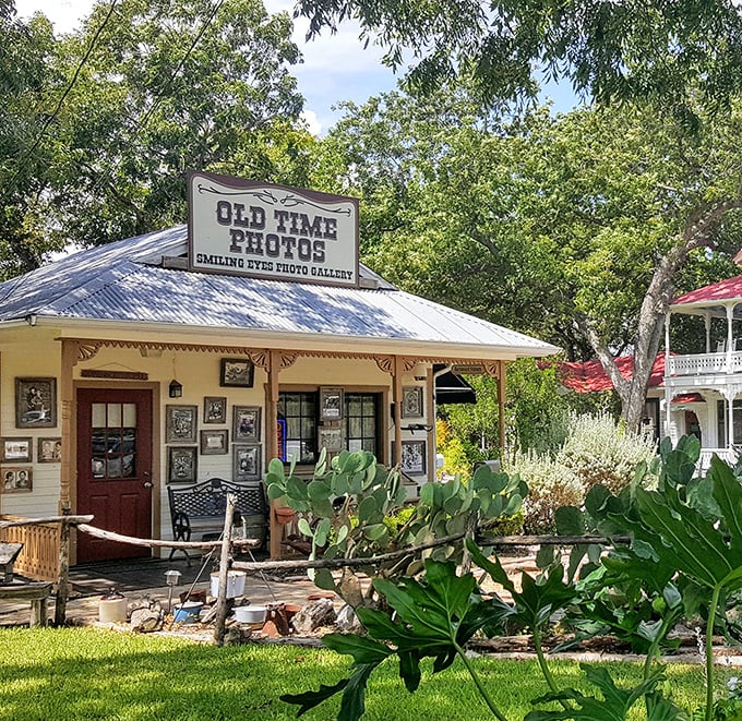 The Old Time Photos shop promises the chance to temporarily trade your smartphone for a six-shooter in pictures worth a thousand yeehaws.