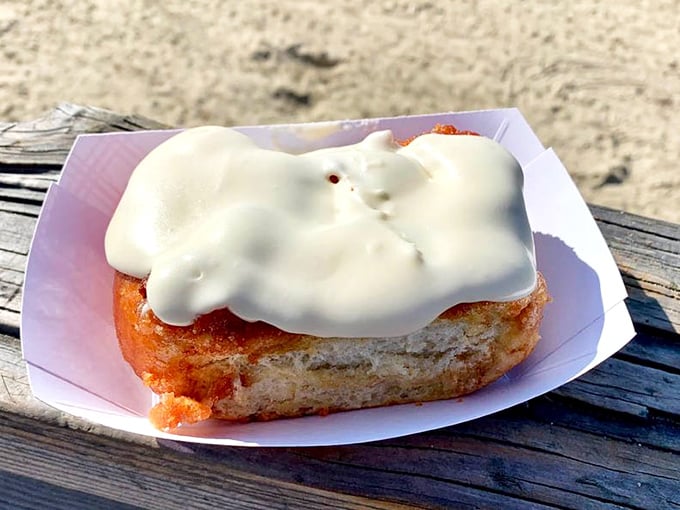 Frosting melting into warm dough creates that perfect moment of surrender. This isn't just breakfast&mdash;it's edible therapy for whatever ails you.