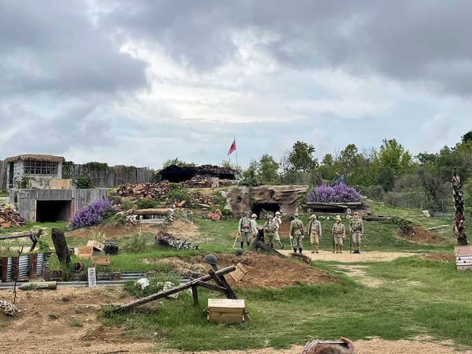 History comes alive where Pacific War exhibits transport you across oceans and decades.