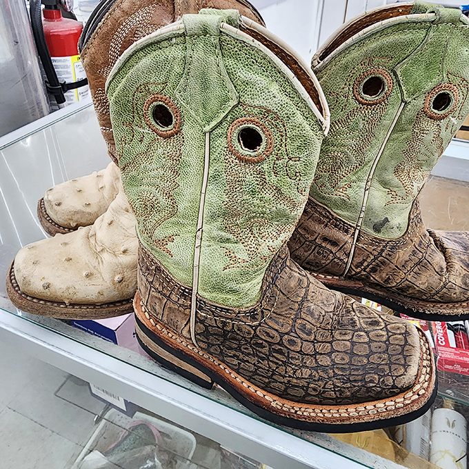 These aren't just cowboy boots&mdash;they're wearable Texas history with stories stitched into every scuff mark. Someone's loss is your new signature style.