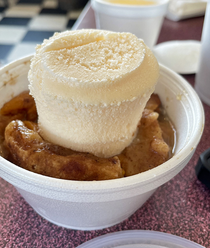 This peach cobbler with its fluffy biscuit topping isn't just dessert&mdash;it's the closing argument in Smoking Jay's case for Nebraska barbecue supremacy.