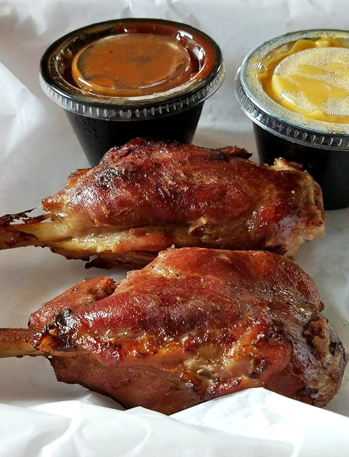 Pig wings &ndash; proof that pigs can indeed fly, especially when smoked to perfection and served with sides that complement rather than compete.