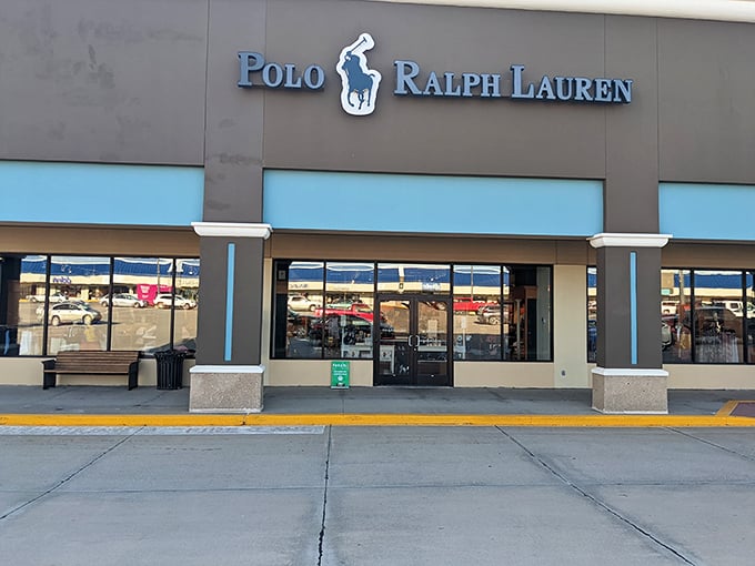 Polo Ralph Lauren: where the little horse emblem carries big prestige, and Iowans can dress like they summer in the Hamptons.