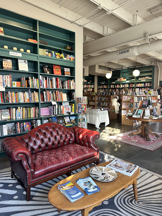 That burgundy leather sofa isn't just furniture &ndash; it's a time machine waiting to transport you through centuries of stories.