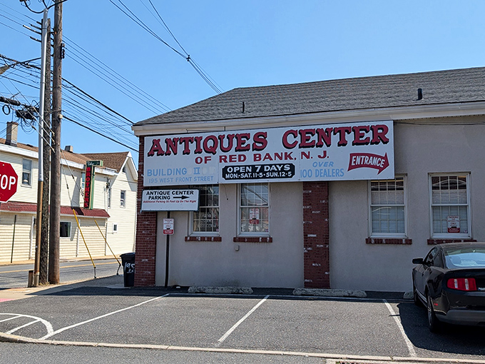 Treasure hunters rejoice! Red Bank's Antiques Center houses over 100 dealers under one roof&mdash;like an analog eBay where haggling is still an art form.
