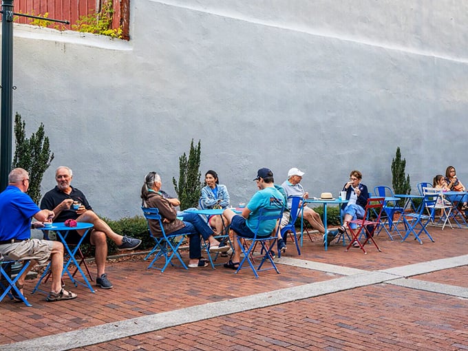 Outdoor dining in New Bern isn't just about the food&mdash;it's about savoring conversations with locals who'll make you feel like you've lived here forever.