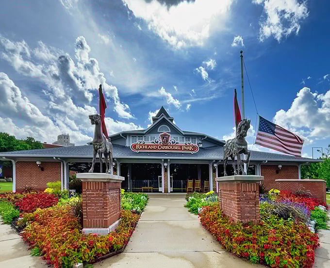 The Richland Carrousel Park: because you're never too old to ride a hand-carved horse in circles.