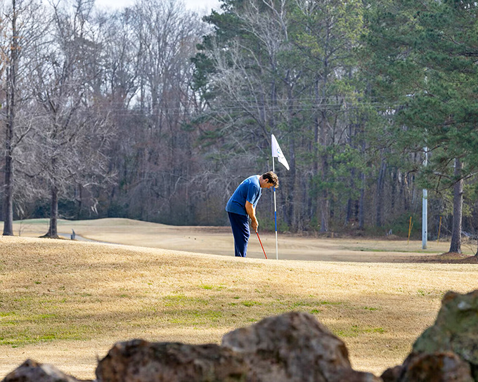 Where retirement dreams meet reality: eighteen holes of pure Georgia tranquility without the country club pretension.