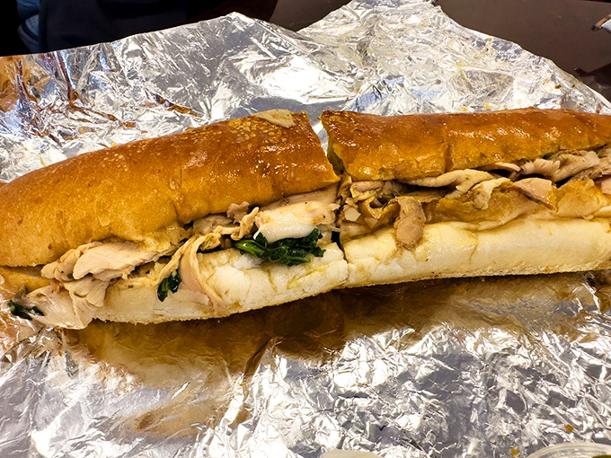 The roast pork with greens sandwich &ndash; where tender meat and vibrant broccoli rabe create a harmony that would make Mozart jealous.