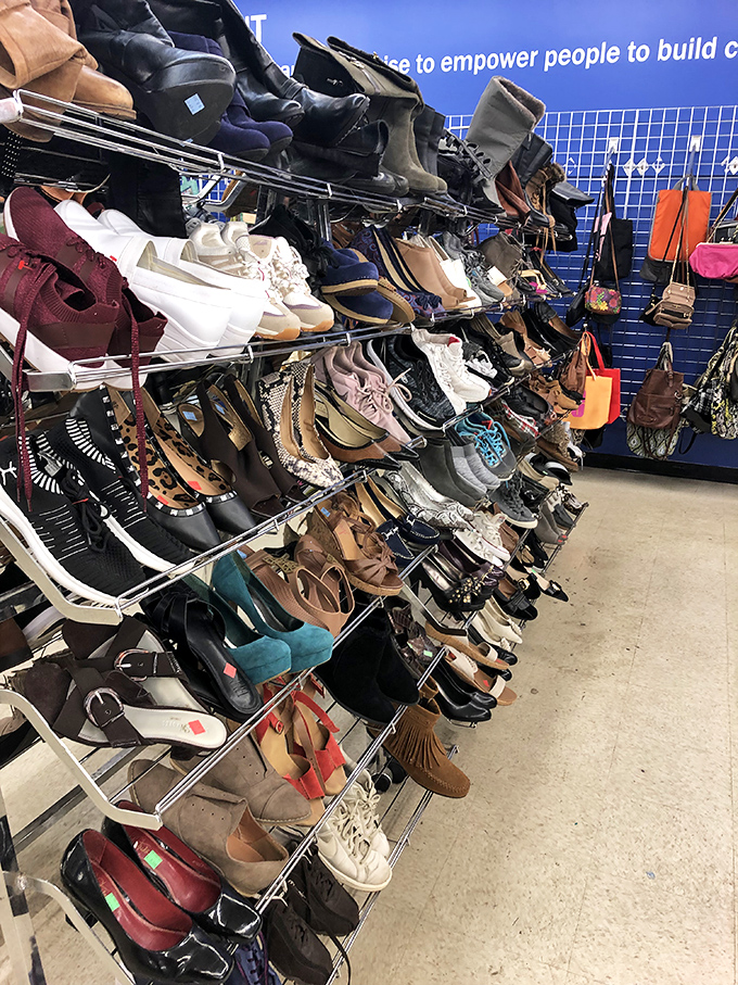The Imelda Marcos test kitchen of footwear. From practical flats to statement heels, your next favorite shoes are hiding in plain sight.