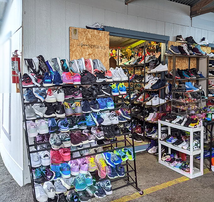 Sneaker nirvana for footwear fanatics. More colors than a Texas wildflower field, with considerably less pollen.
