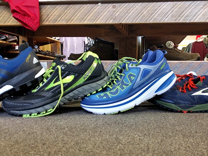 Those running shoes are practically begging to hit the trails &ndash; or at least walk another lap around the outlets.