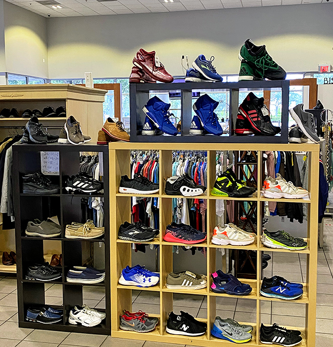 Sneakerheads, rejoice! The shoe collection rivals boutique offerings, minus the heart-stopping price tags and buyer's remorse.