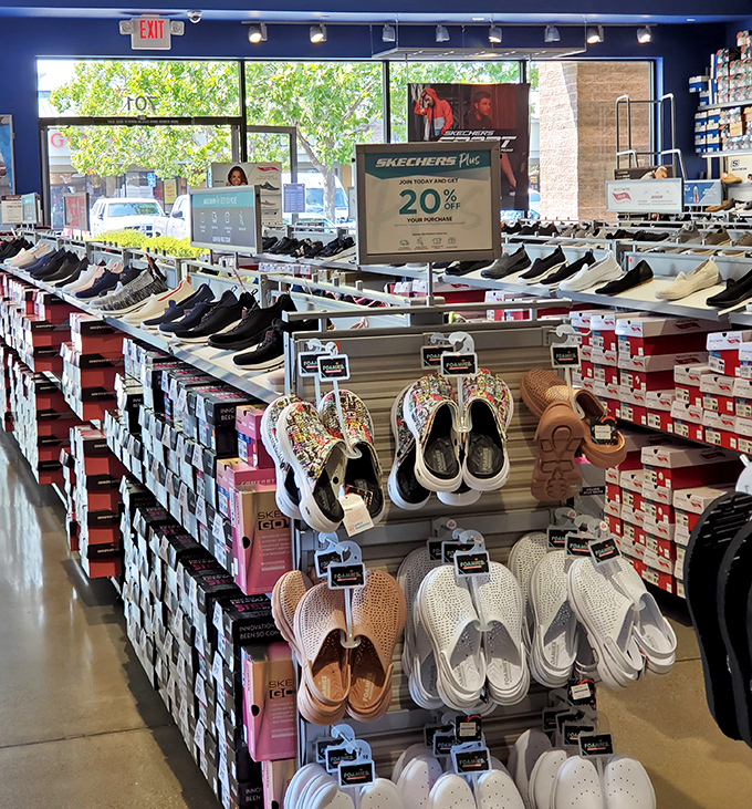 Skechers paradise where comfort meets style. Like having a foot massage while looking fabulous&mdash;a rare combination indeed.