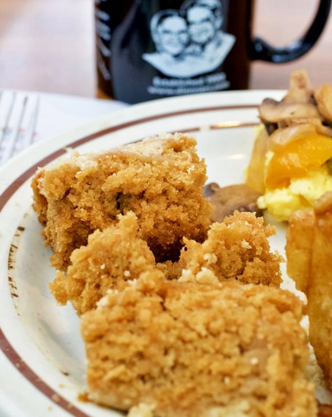Shoo fly pie with that signature crumbly top is like eating a piece of Pennsylvania history, one sweet bite at a time.