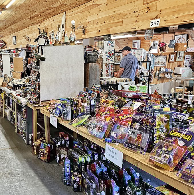 Action figures still in their packaging &ndash; proof that some childhood dreams were deferred but never forgotten. Collectors, start your engines!