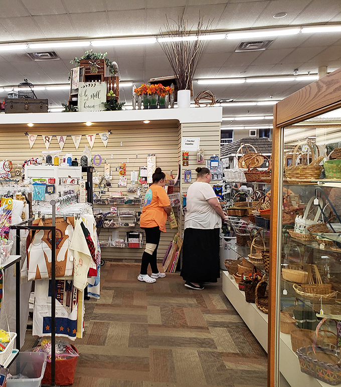 Every aisle tells a story of possibility. The craft section offers baskets and decorative items that Martha Stewart would approve of&mdash;at prices that won't make your credit card weep.