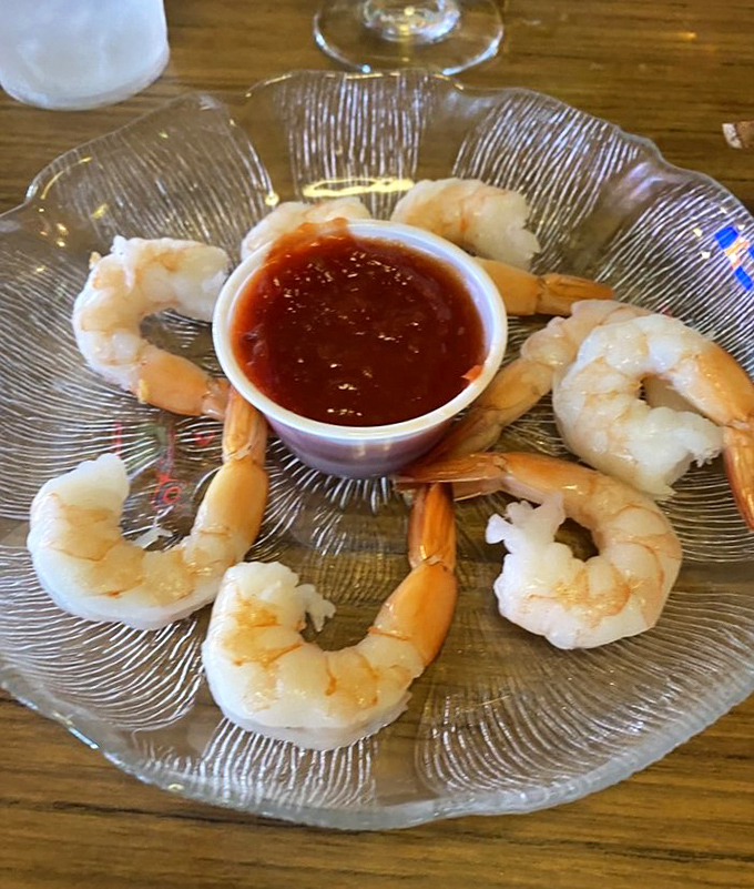 These plump shrimp arranged around cocktail sauce aren't just appetizers&mdash;they're the opening act to a seafood symphony that deserves a standing ovation.
