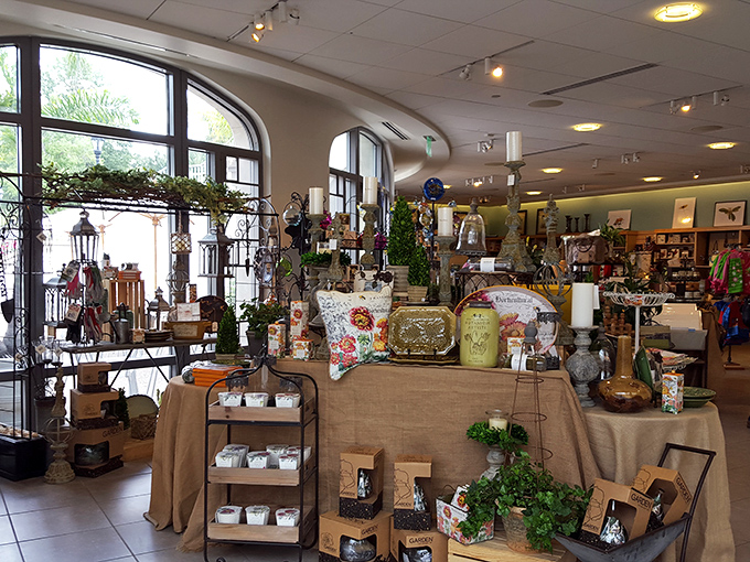 The gift shop: where plant lovers go to justify buying one more pot for the collection they promised their spouse was complete.