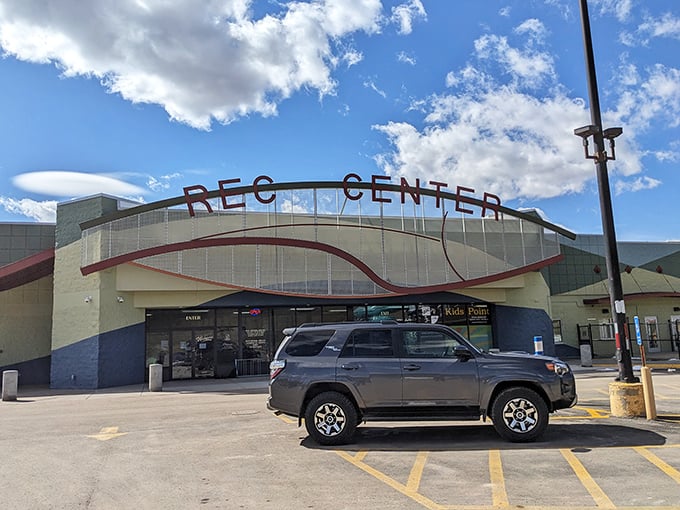 The Rec Center doesn't just say "Rec Center"&mdash;it shouts it from the rooftop. Where fitness meets fun in a building that refuses to be boring.