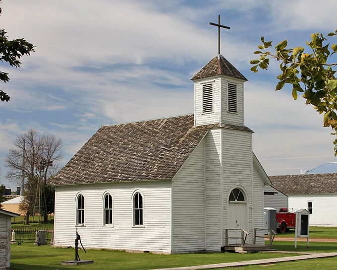 St. John's Lutheran Church could be straight from a Norman Rockwell painting&mdash;the kind of place where community roots run deeper than the basement.