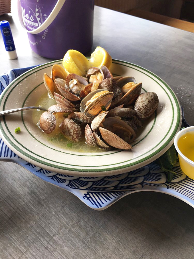 These steamer clams aren't just dinner, they're an interactive seafood experience that rewards your efforts with briny, buttery treasures.
