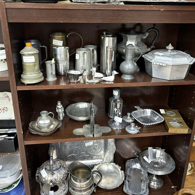 Sterling silver that's outlasted empires and dinner parties alike. These pieces have poured tea for generations and still shine like they're expecting company tonight.