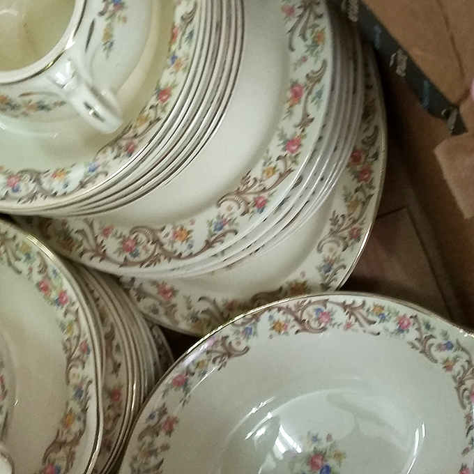 Grandma's china has competition. These floral-patterned plates could host your next dinner party with vintage charm to spare.