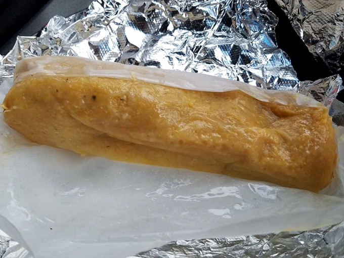 Wrapped like a present you can't wait to unwrap, this tamale promises comfort food bliss that transcends generations and food trends.