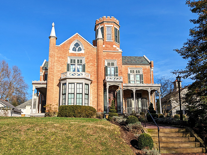 The Castle isn't just a clever name&mdash;this Gothic Revival mansion proves that even frontier Ohio had a flair for the dramatic. 
