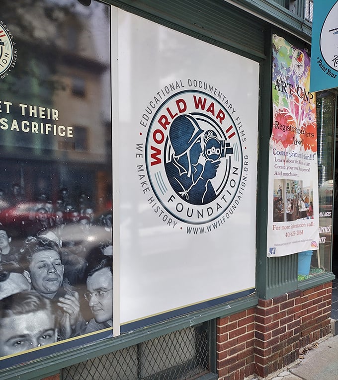 History lives on these Main Street windows, reminding us that some stories deserve to be remembered and shared. 