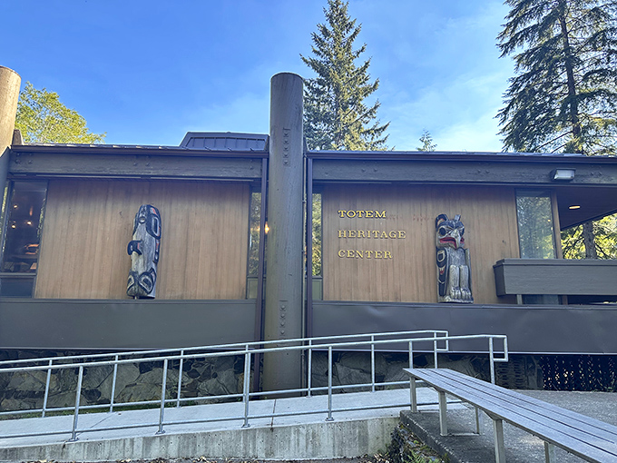 The Totem Heritage Center houses ancient art that tells stories more compelling than anything on your Netflix queue.